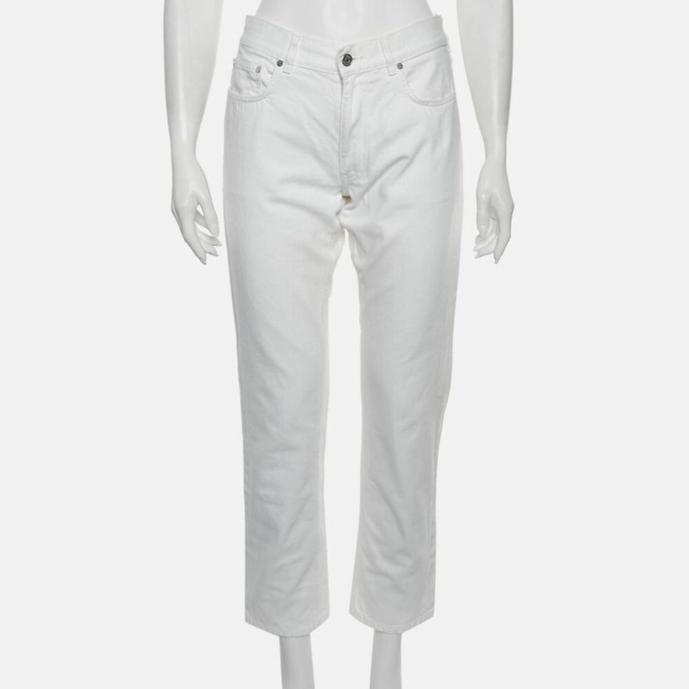 Acne Studios | Jeans | Acne Studios White Denim Straight Leg Boyfriend ...